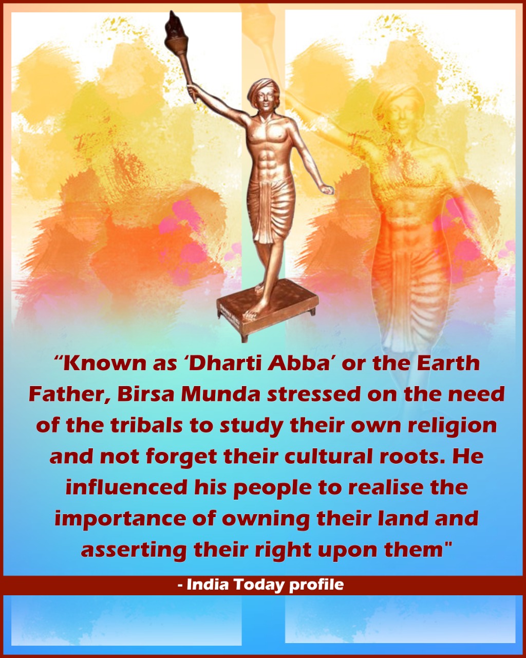 Birsa Munda: Freedom Fighter who fought against Christian Missionaries
