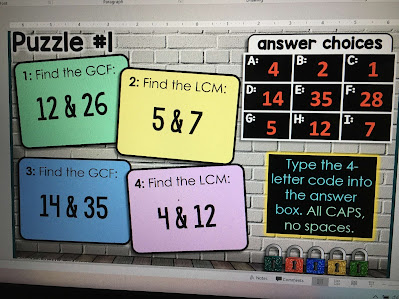 Scaffolded Math and Science: Finding GCF and LCM with the Ladder (or ...