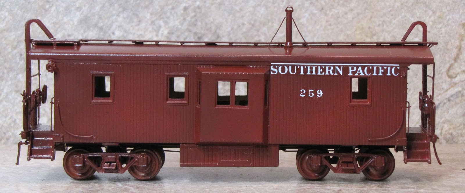 Models and Kitbashes by NightOwlModeler: SP Cabooses (Part 2) - Wood Cabooses