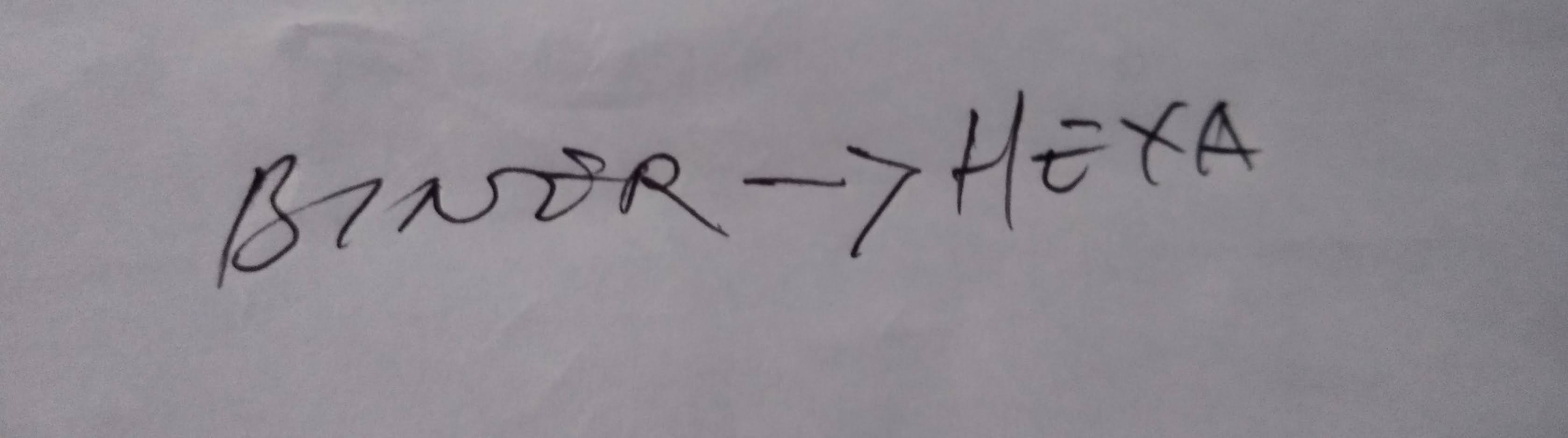 Konversi bilangan biner ke decimal, hexadecimal, dan octal