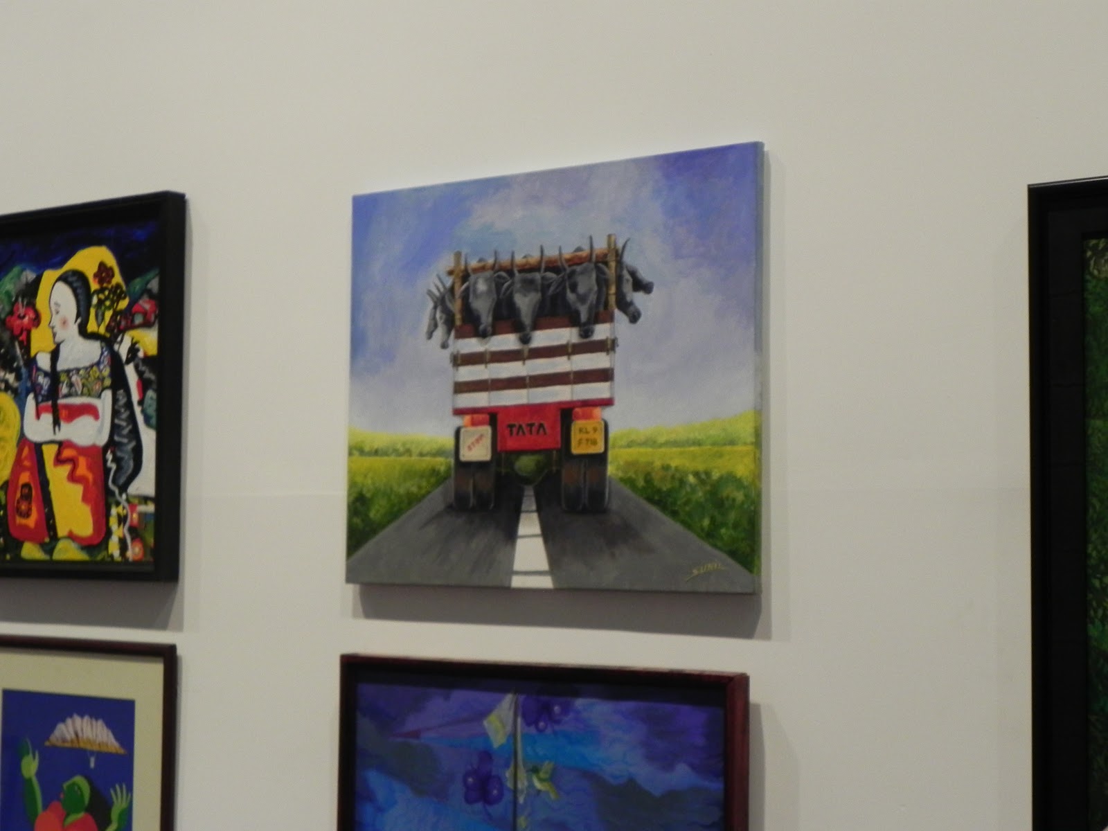 Artist Sunil Moothedath: Kerala Lalithakala Academy Annual Exhibition ...