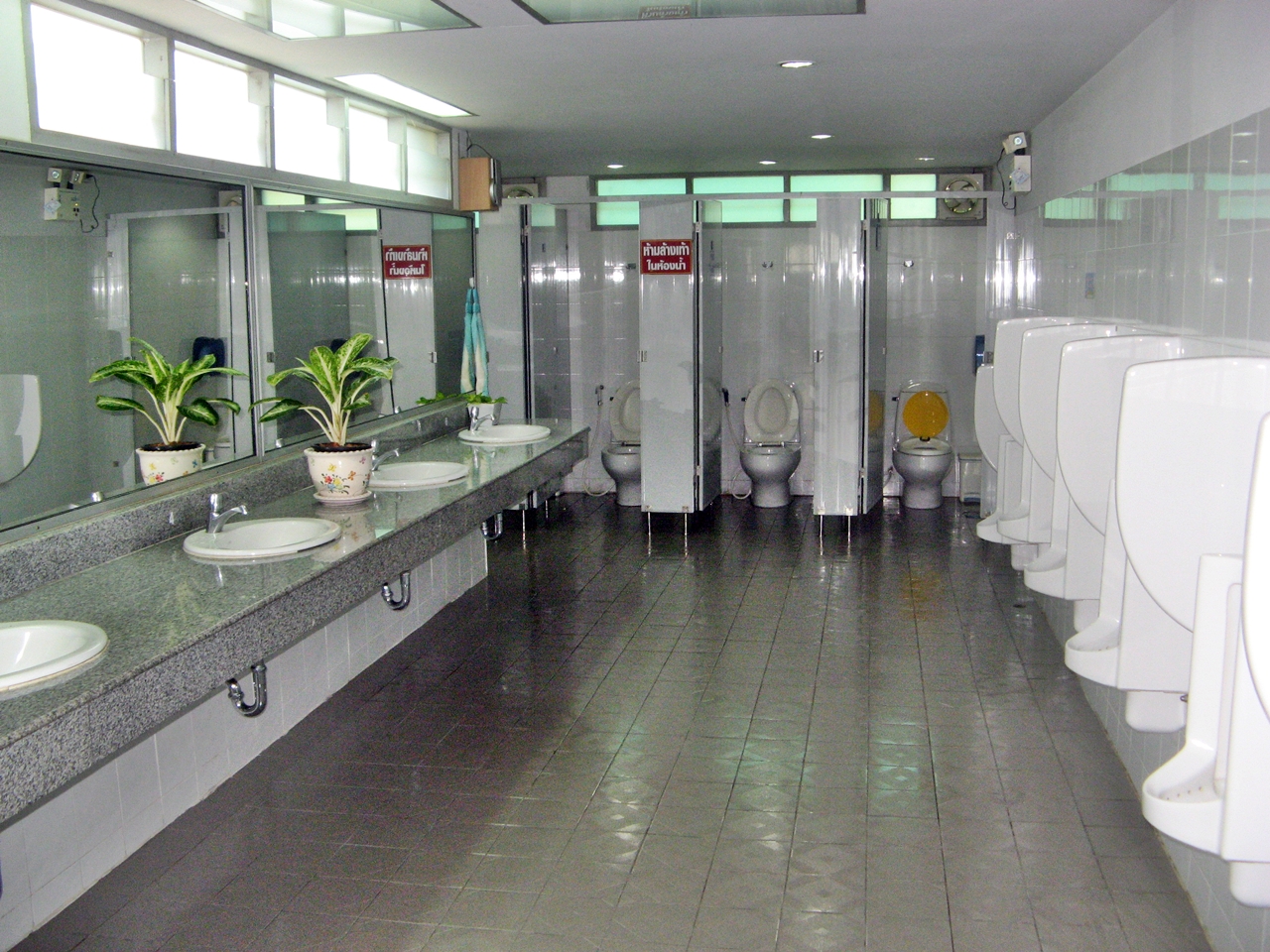 Thailand - daily photo: Toilet in the temple in Chiang Mai