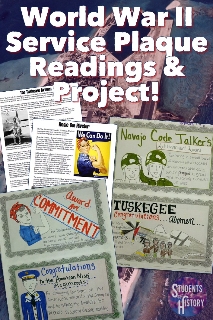 Students of History: World War 2 Service Plaque Project on the Navajo ...