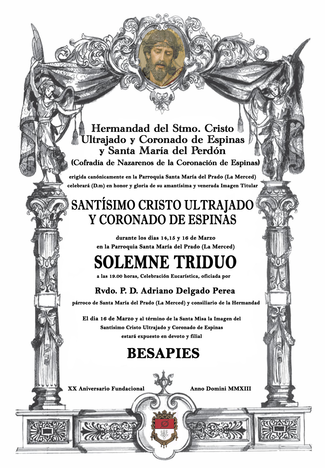 Coronación de Espinas de Ciudad Real: Triduo Stmo. Cristo Ultrajado y ...