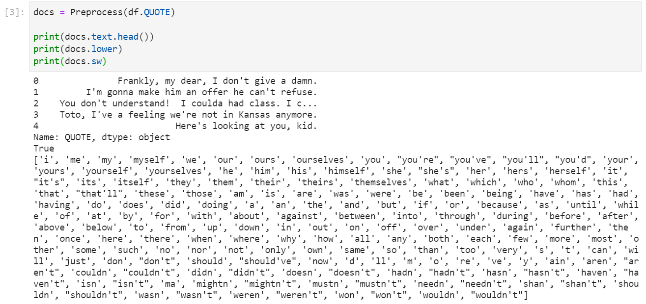 Text Preprocessing & TF-IDF - Thinkstudio21