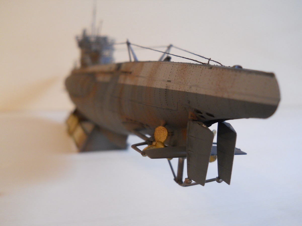 Maquetismo Estático: Submarino alemán de la 2ª G.M. Type VII C/41
