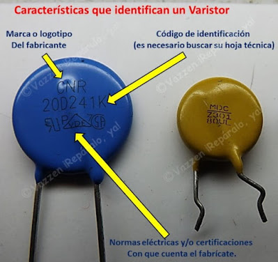 Que es un Varistor y como funciona: El componente que da su vida para ...