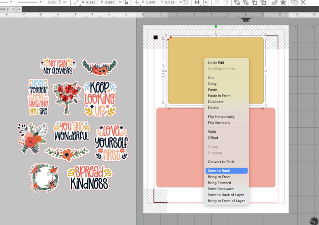How to Make Sets of Kiss Cut Stickers with Silhouette CAMEO 4 ...
