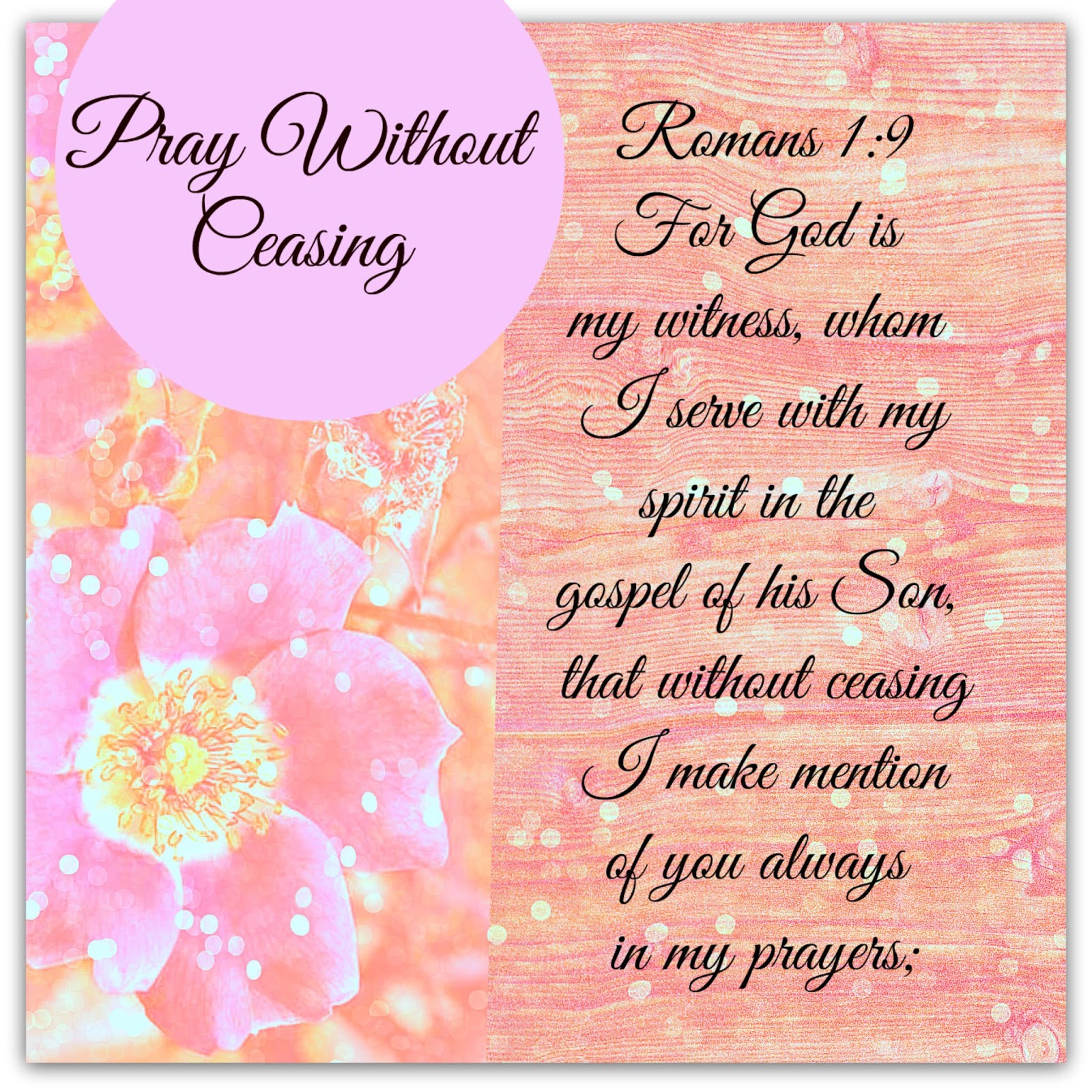 Rose Pink Prayer Posters