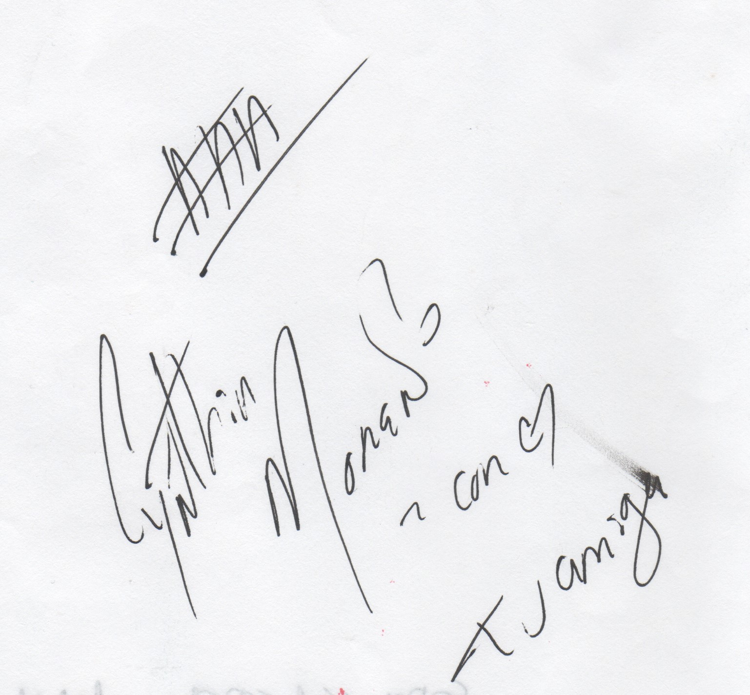 Autógrafos de Luchadores