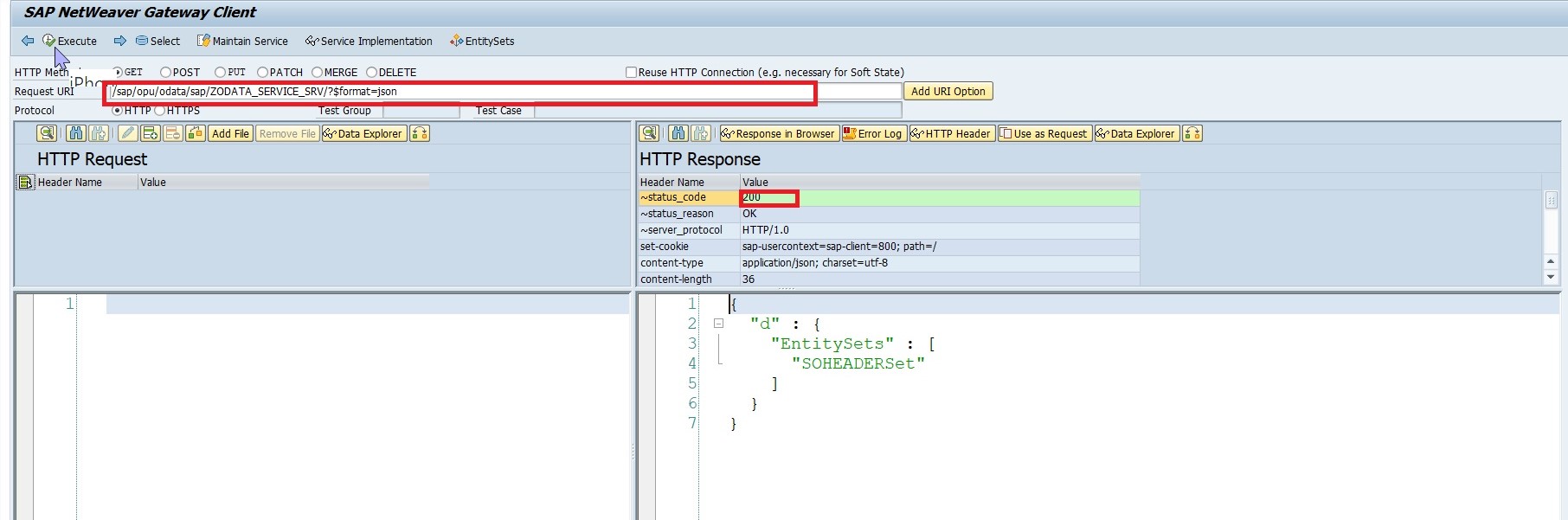 SAP ABAP Central: Display Messages in ODATA Header Response while ...