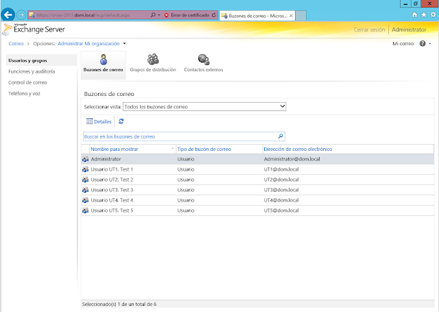 Pantallazos.es: Microsoft Exchange: Migrar un servidor 2010 a 2013 ...