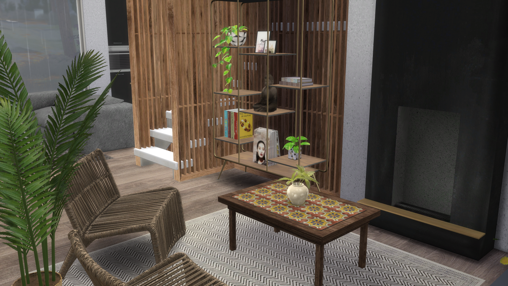 Rope Hanging Bed - MMVA Sims 4