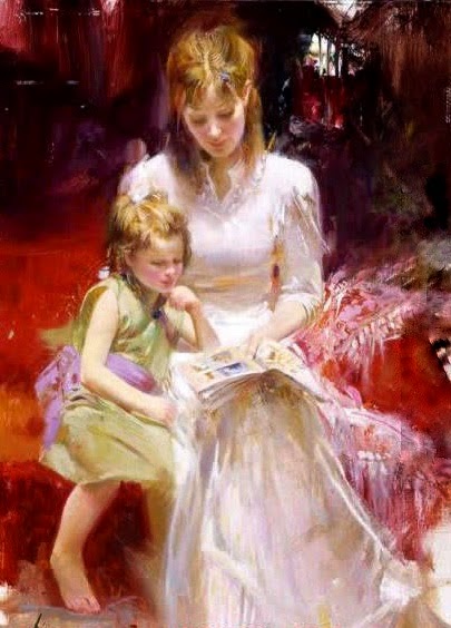 Reading and Art: Pino Daeni