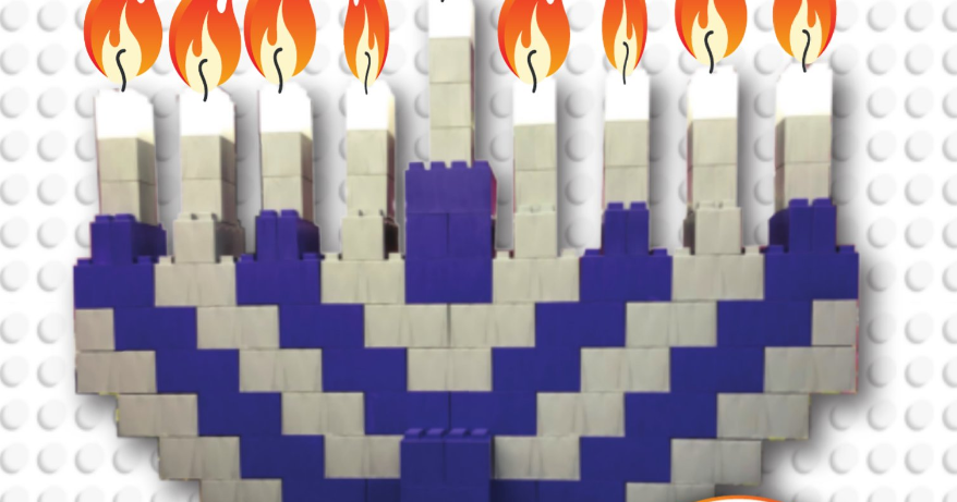 Hefkervelt : Largest Lego Menorah in NJ