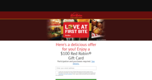 Get $100 Red Robin Gift Card