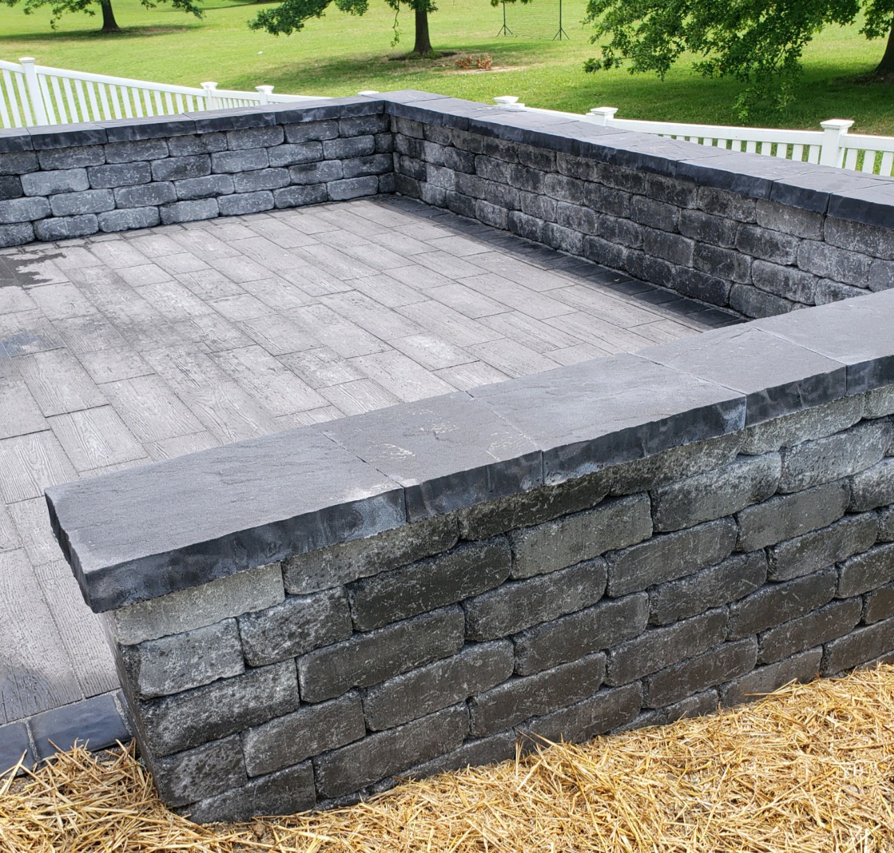 Custom Stoneworks & Design Inc.: Timberstone Paver Patio for Wood Look ...