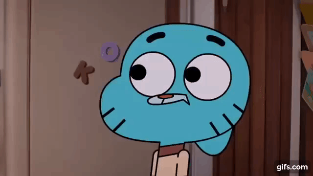 Gumball and Darwin shocked