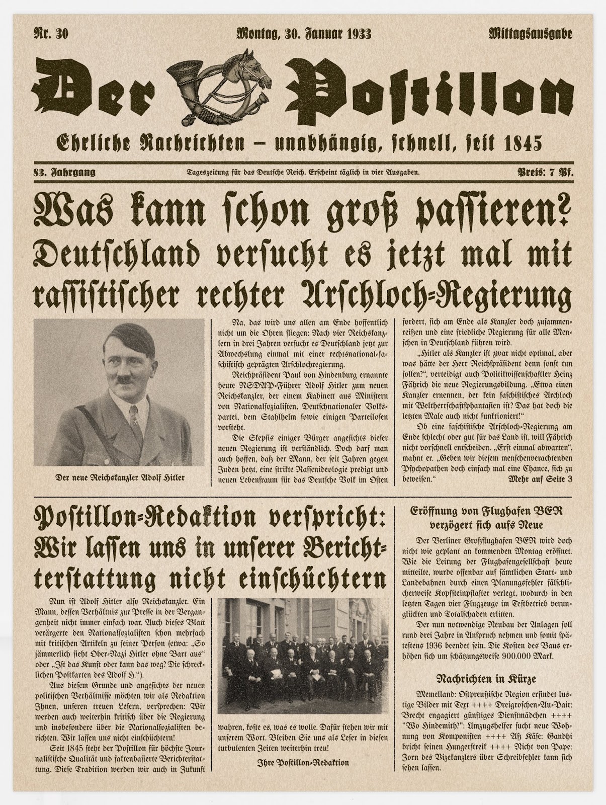 Der Postillon 1845-heute
