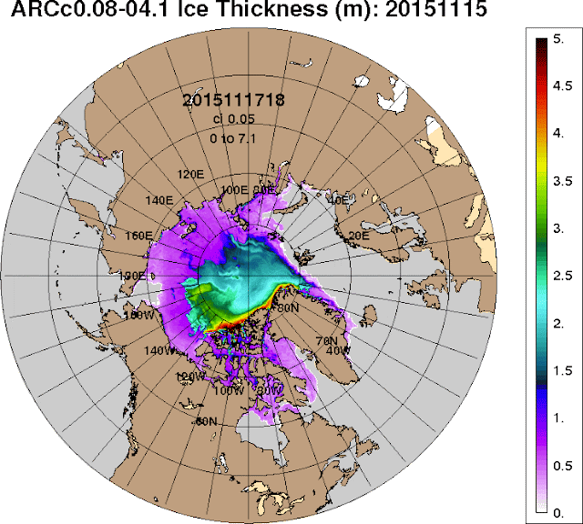 Arctic News: Strong winds and High Waves hit Arctic Ocean