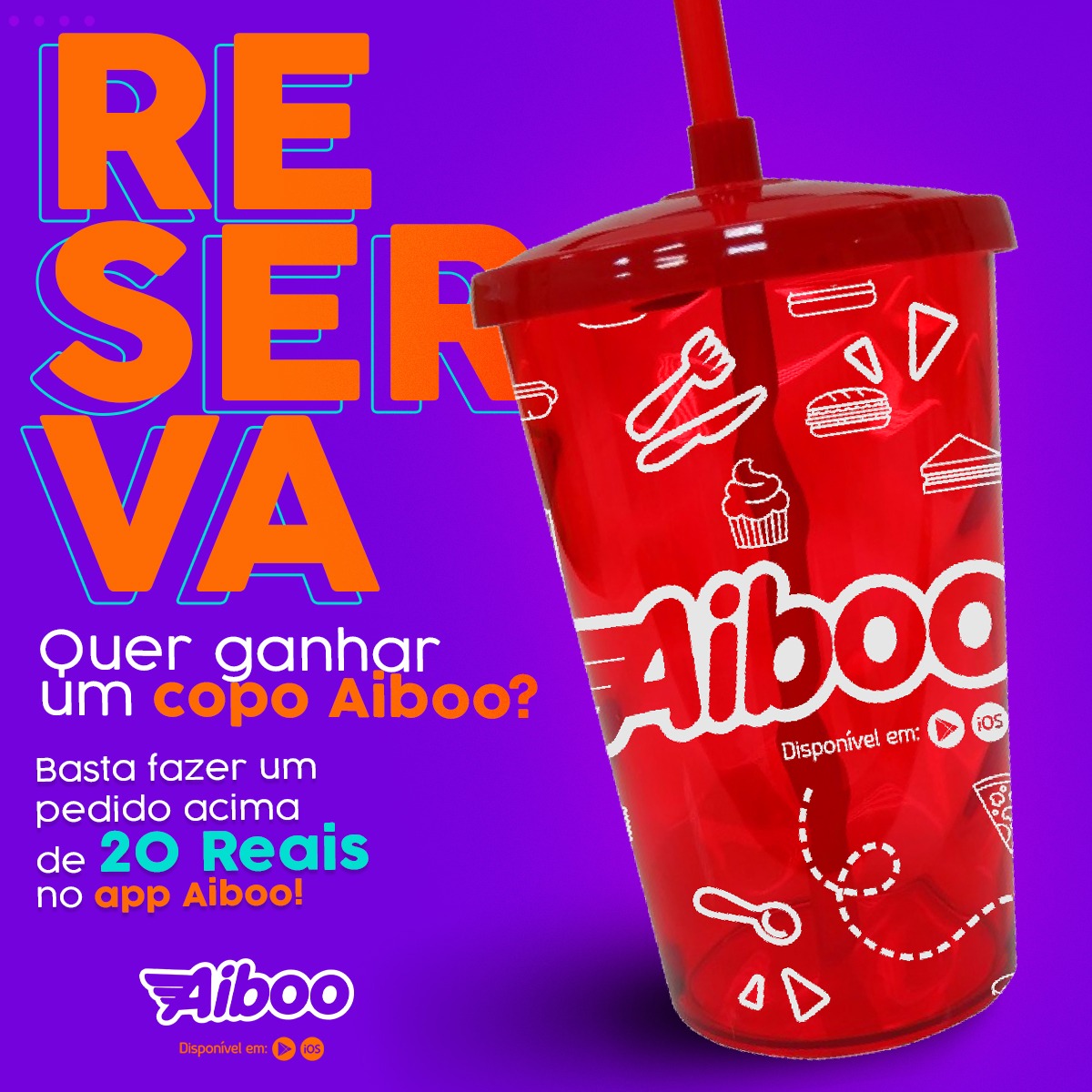 APP AIBOO ENTRA EM FUNCIONAMENTO HOJE EM RESERVA