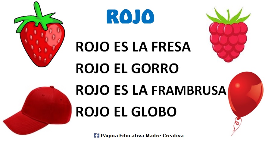 PAGINA EDUCATIVA MADRE CREATIVA: POESÍAS CON LOS COLORES PARA NIÑOS 2