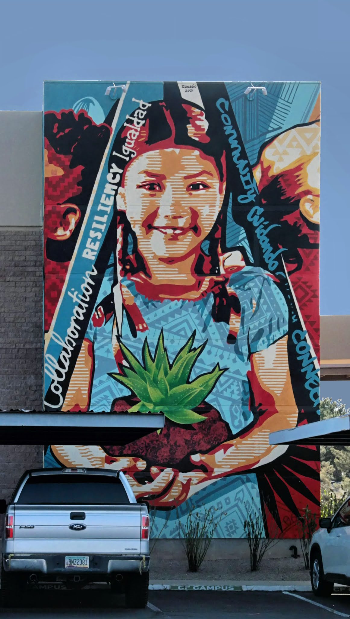 The Tucson Murals Project: Murals being made, part 63: Connections