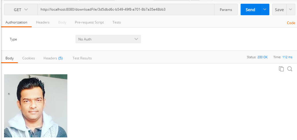 Upload / Download File using Spring Boot, Hibernate and MySQL Database