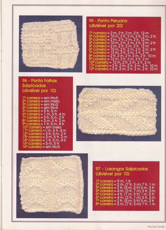 cris arte linhas: Manual do Tricô e Crochê