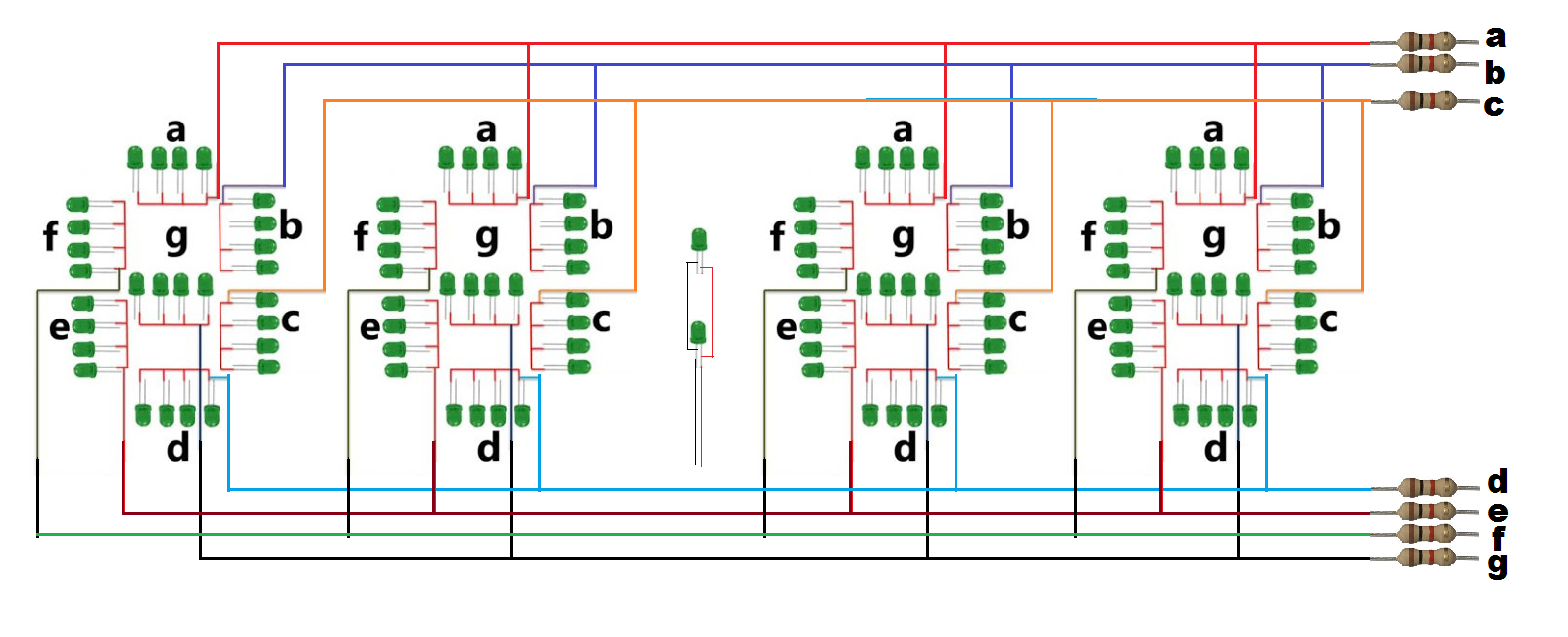 Electronics By Manmohan Pal Seven Segment Digital Led Clock By Manmohan Pal