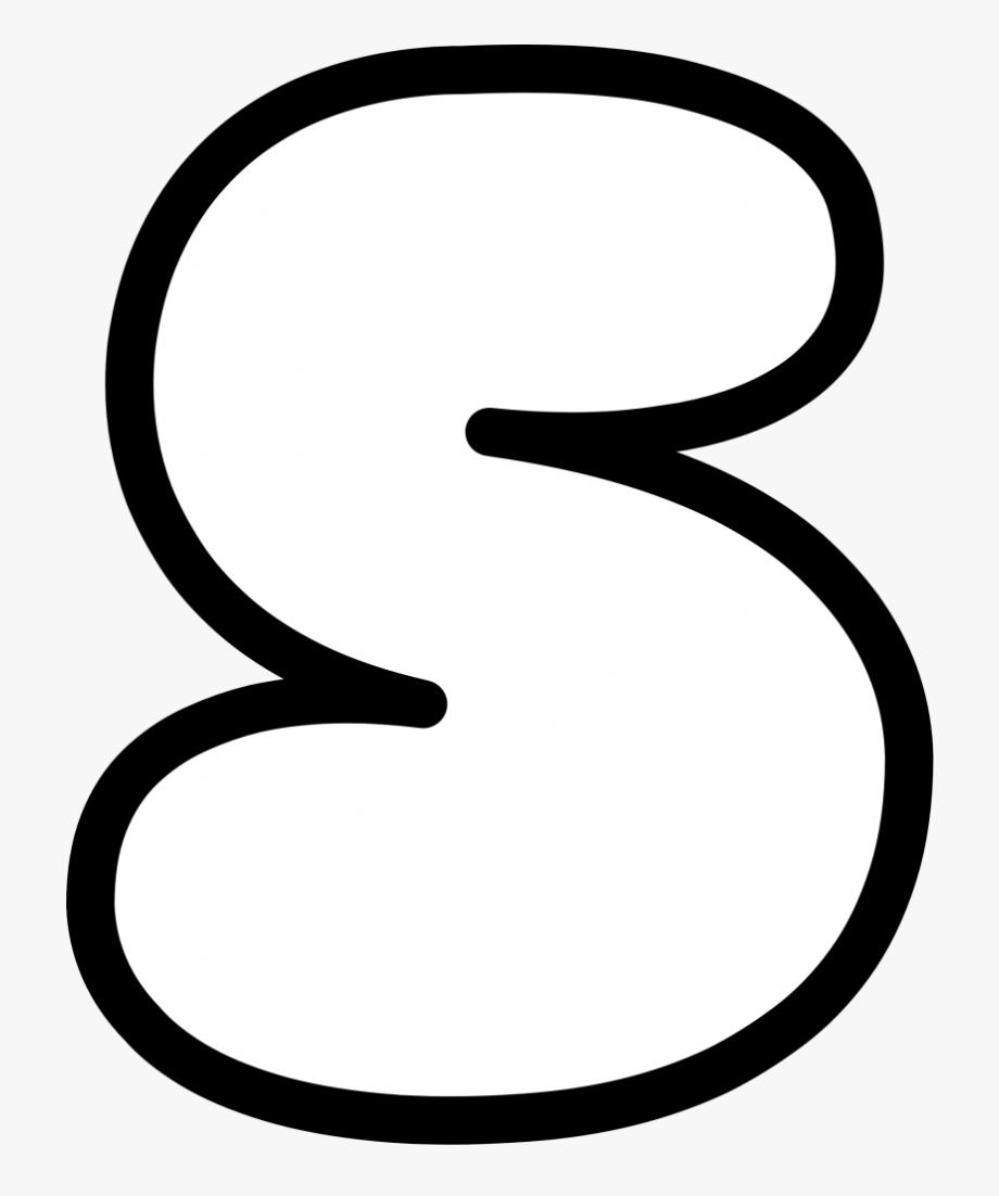 Bubble Letters Uppercase - Formal Letter