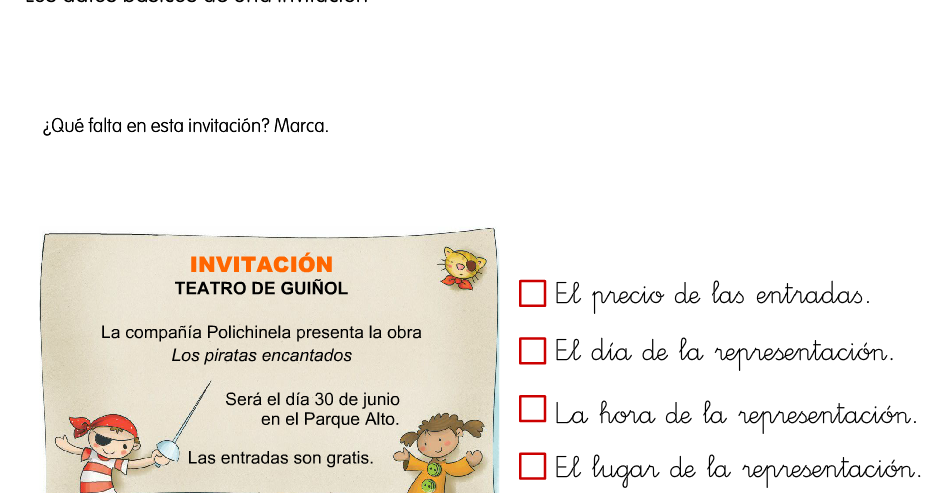 Primeros Luis Palacios: Cómo escribir una invitación