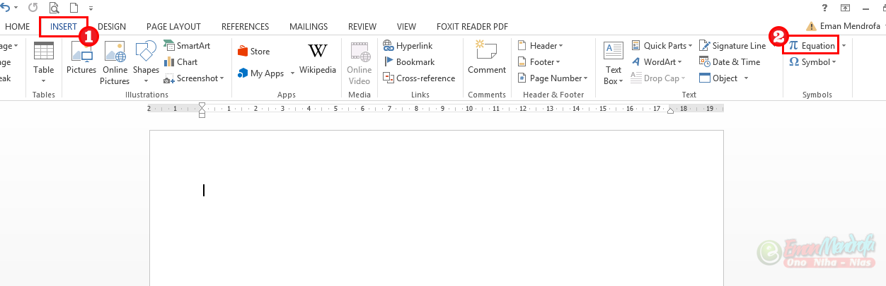 Tips Menulis Rumus Matematika di Microsoft Word Dengan Equation - Lagi ...