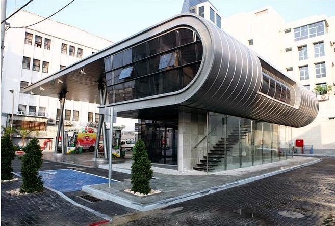 Arquitetura&Viver: Postos de combustíveis modernos
