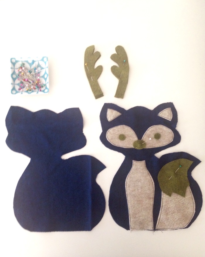 Stuffed Fox with Antlers free Pattern ~ Free-Tutorial.net