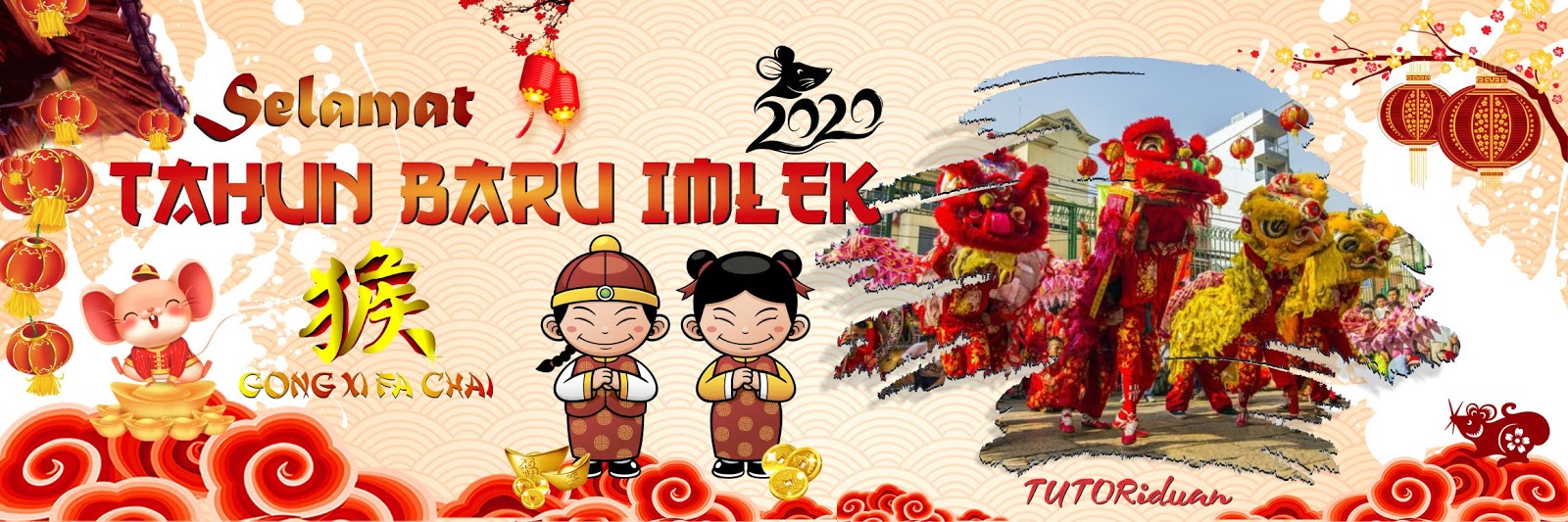 Desain Spanduk Tahun Baru Imlek 2020 dengan CorelDraw - TUTORiduan.com Desain Spanduk Tahun Baru Imlek 2020 dengan CorelDraw - TUTORiduan.com