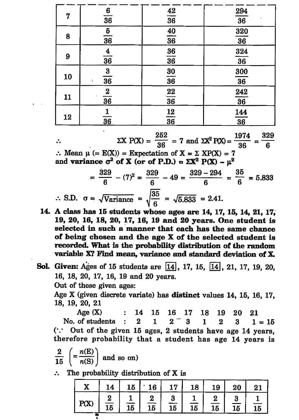Probability class 12 math - Studypur