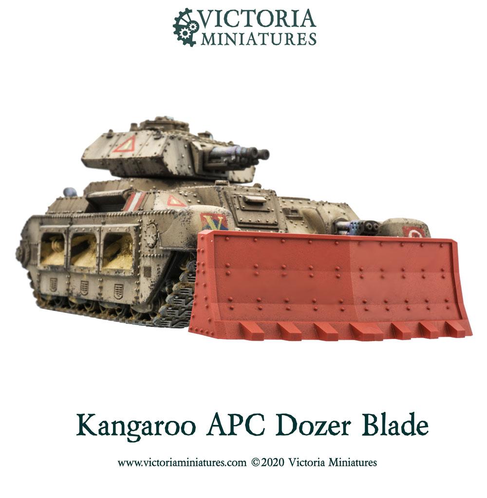 Tabletop Fix: Victoria Miniatures - New APC Dozer Blade