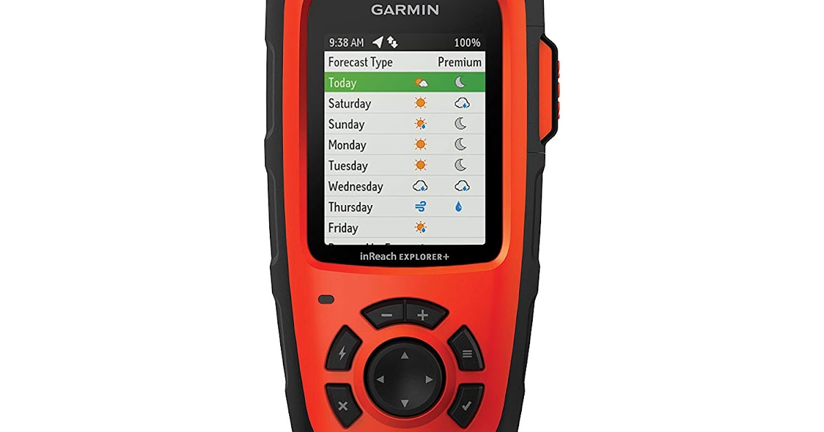 Handheld GPS Units: Garmin inReach Explorer+, Handheld Satellite ...