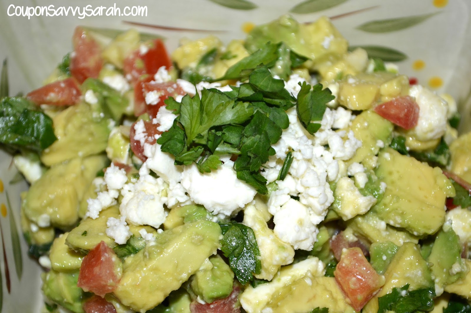 Coupon Savvy Sarah: Avocado Feta Salsa and Dip | Simple and Delicious!