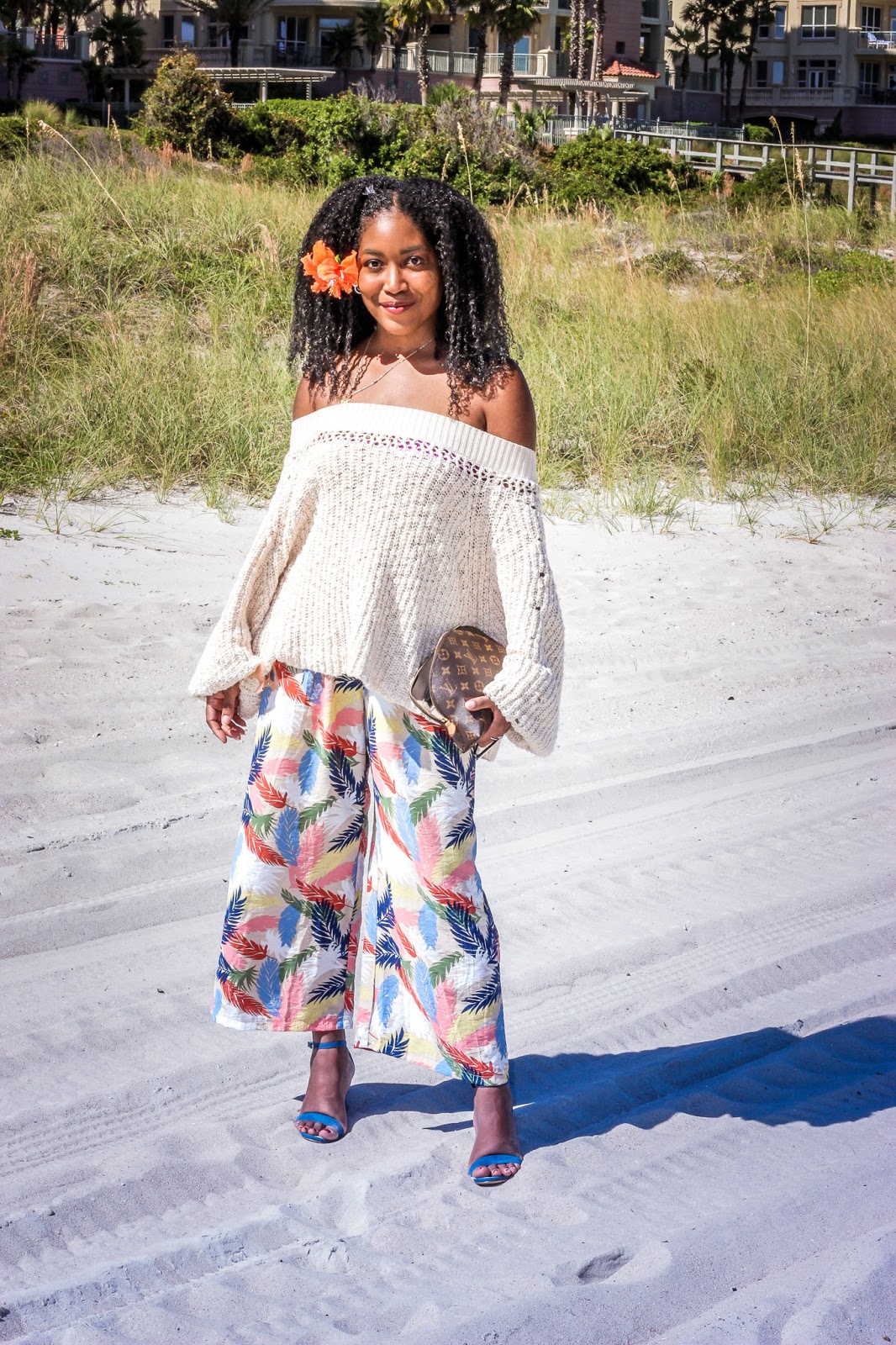 Amelia Island Vacation Lookbook: Oversized Sweater x2 + Trousers ...