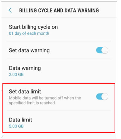 How to Set Data Limit on Android Phones - Tech Pacific