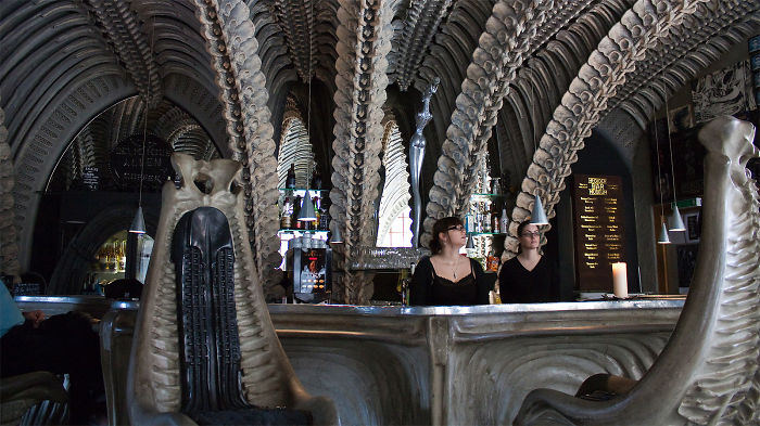 LET'S STAY: MUSEUM HR GIGER BAR in Château St. Germain, Gruyères ...