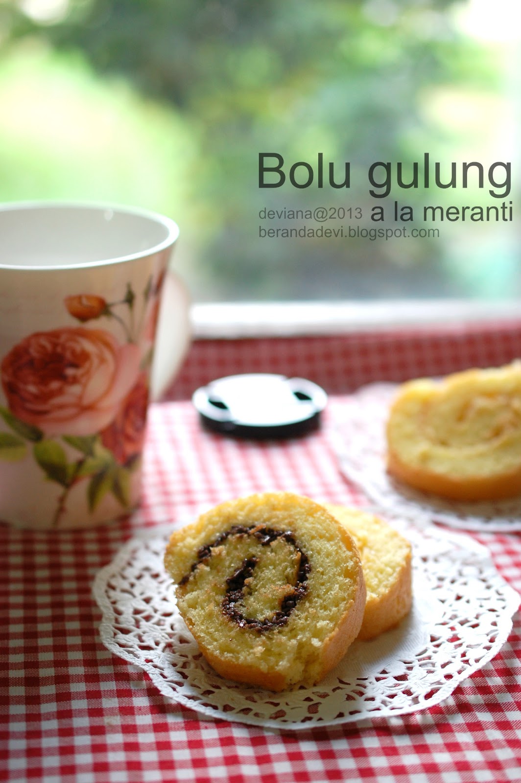 Beranda Devi: Bolu gulung a la meranti