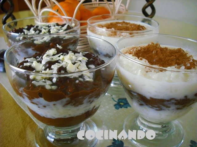 COCINANDO CON TOÑI: Copa de arroz con leche