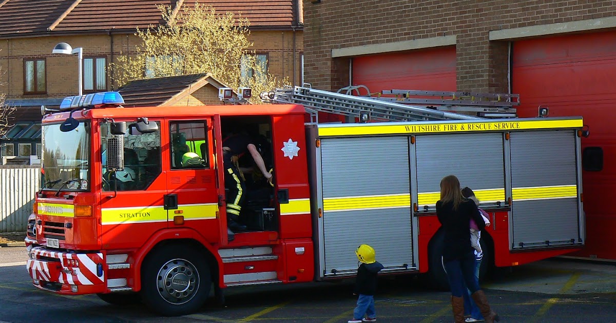 Fire appliance, Stratton Fire Station, Swindon