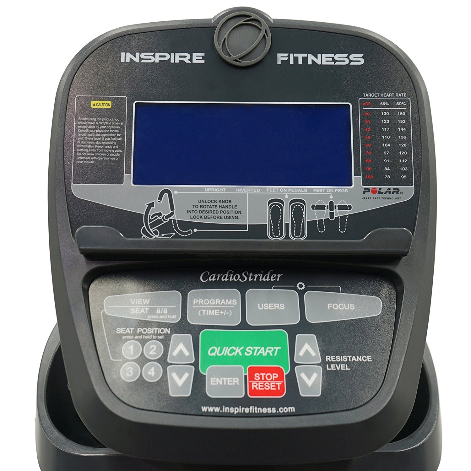 Exercise Bike Zone: Inspire Fitness CS4 Cardio Strider 4, Review