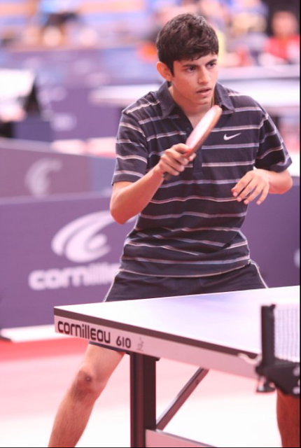 Table Tennis Bug: Sanmay wins a spectacular double