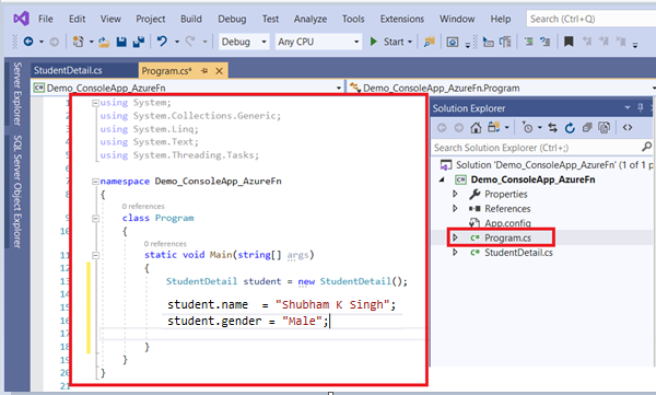 SHREWAYS: Call Azure Function using Console Application – Part 4