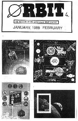 Astro space Stamp Society: Orbit Magazine Issues 1-10